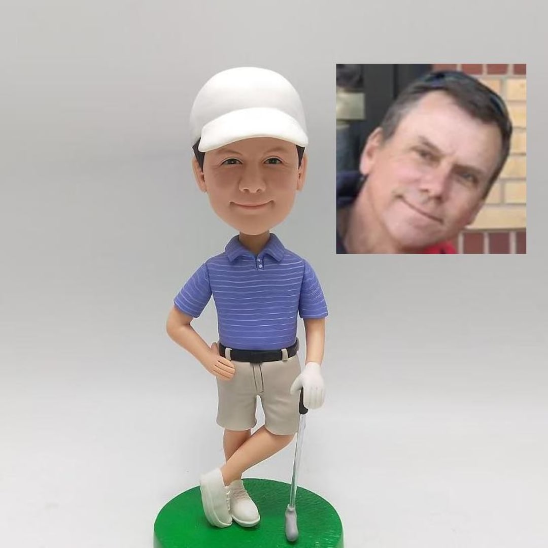 Custom Golf Themed Bobblehead Dolls,handmade Gifts,bobblehead Golf,golf ...