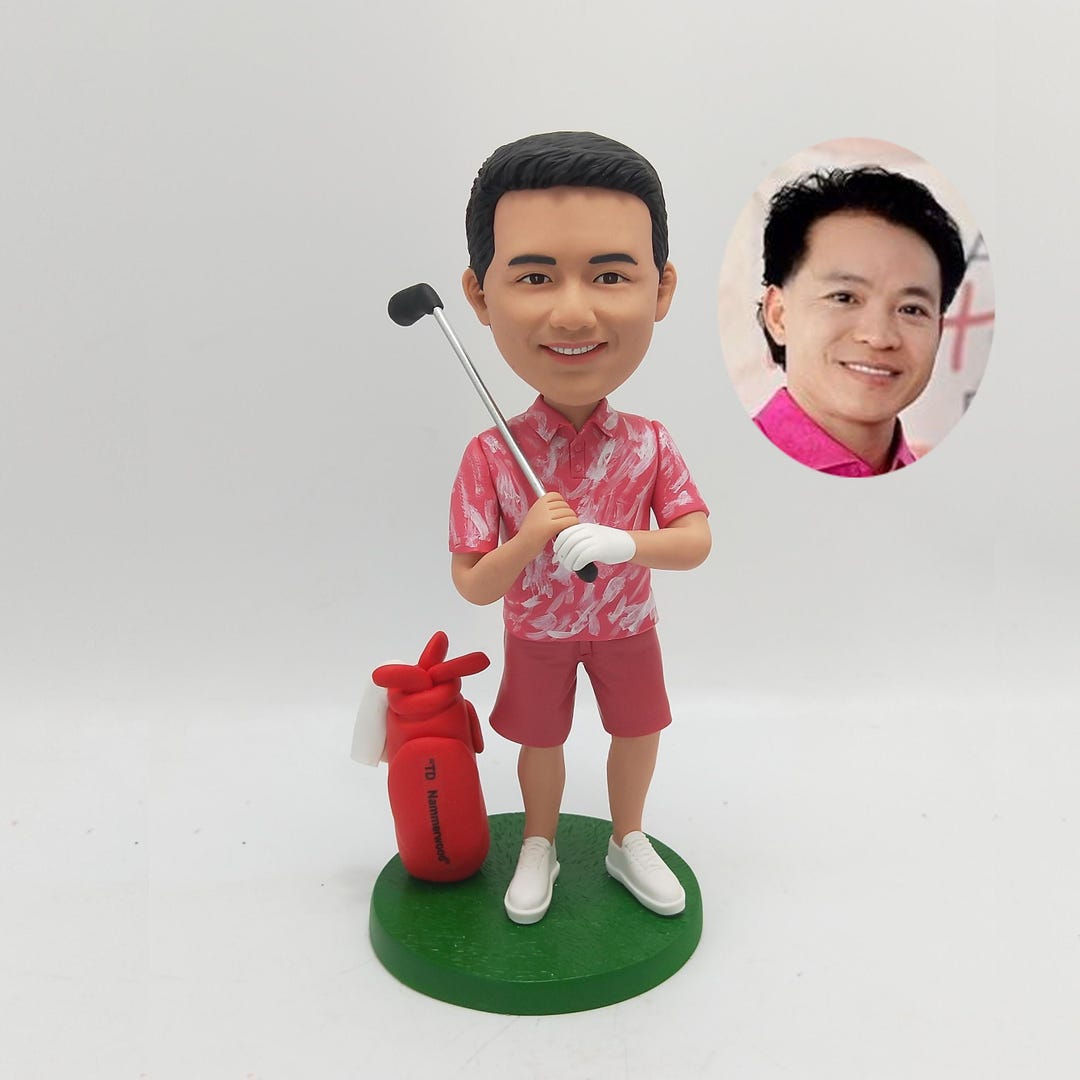Custom Men Bobblehead, Custom Golf Bobbleheads, Personalized ...