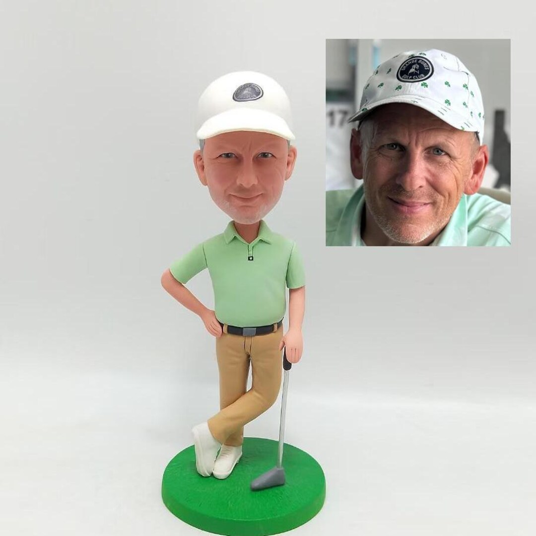 Custom Golf Bobblehead, Personalized Golf Gifts for Him, Golf Gifts for ...