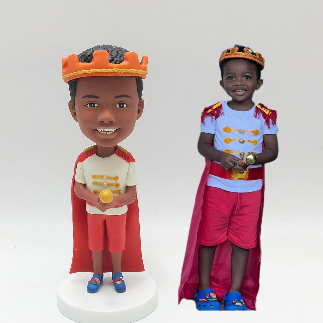 Custom Boy Bobblehead, Custom Kids Bobblehead, Custom Child Figurine ...