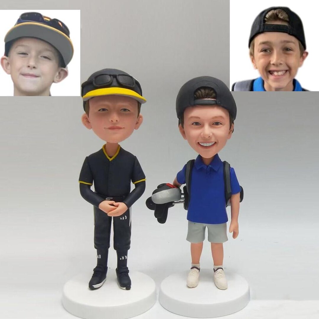Personalized Kids Bobbleheads, Custom Daughter Son Figurines, Unique ...