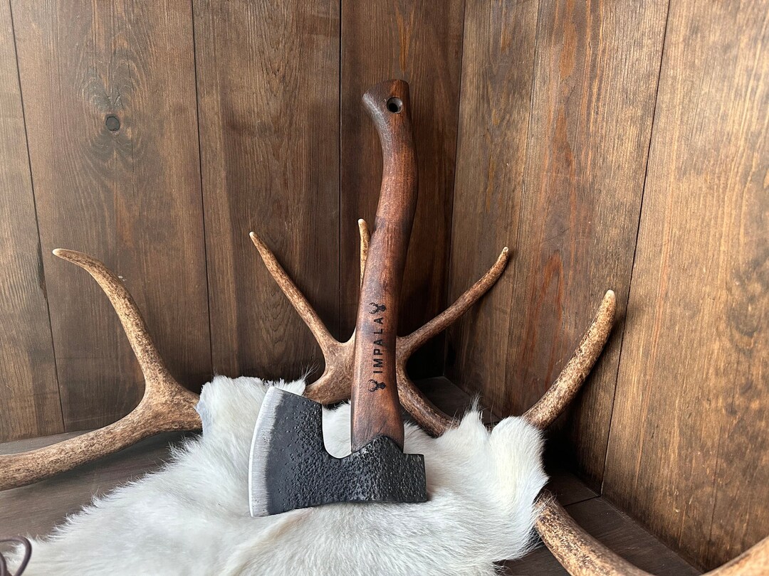 Bearded Axe, Handforged Axe,bushcraft Axe,hatchet, Viking Axe, Custom ...