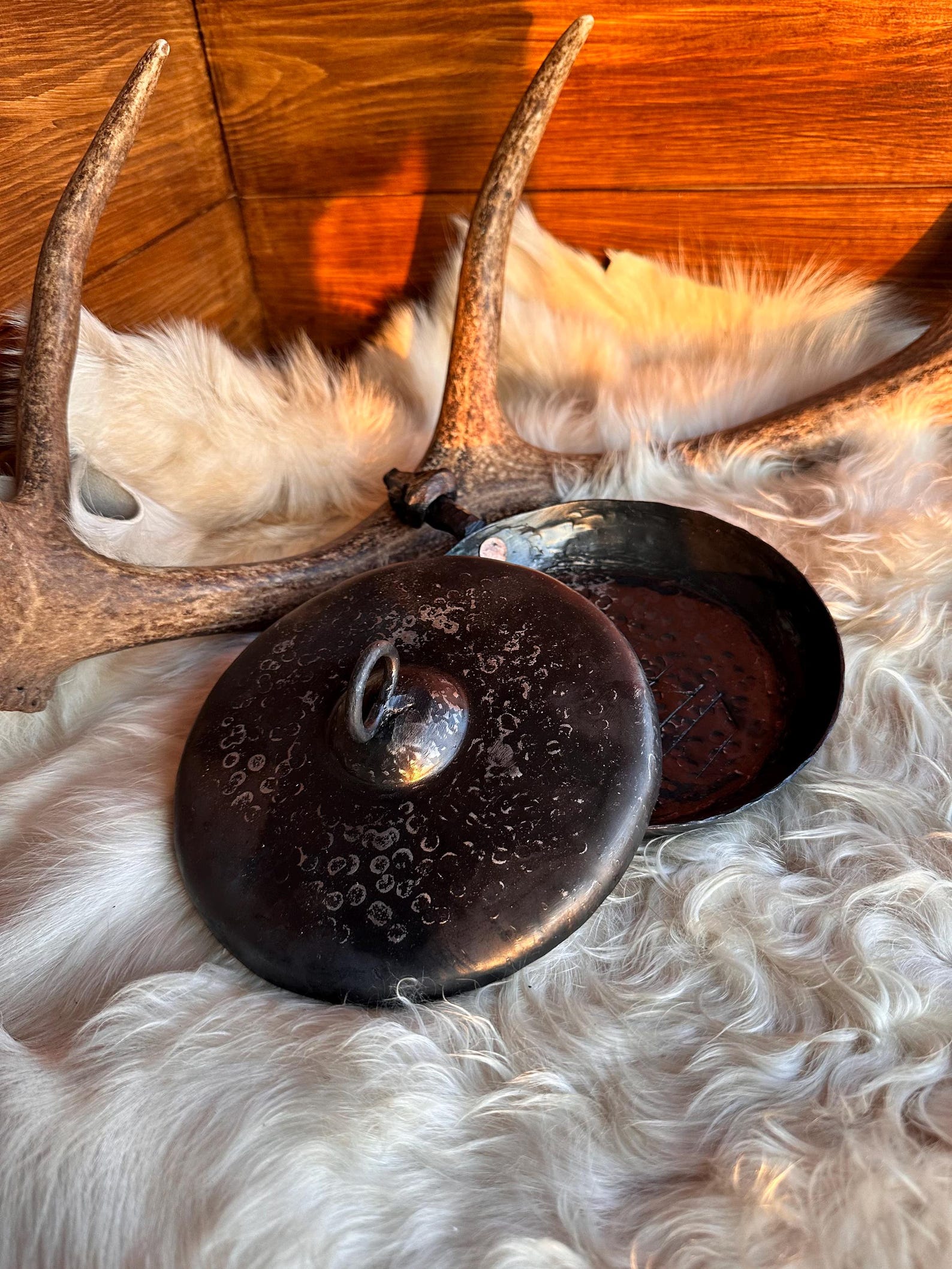 Bushcraft Pan, Handforged Camping Pan, Blacksmith Medieval Pan ...