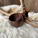 Black Walnut Kuksa, Handcarved Kuksa, Walnut Kuksa, Bushcraft Equipment ...