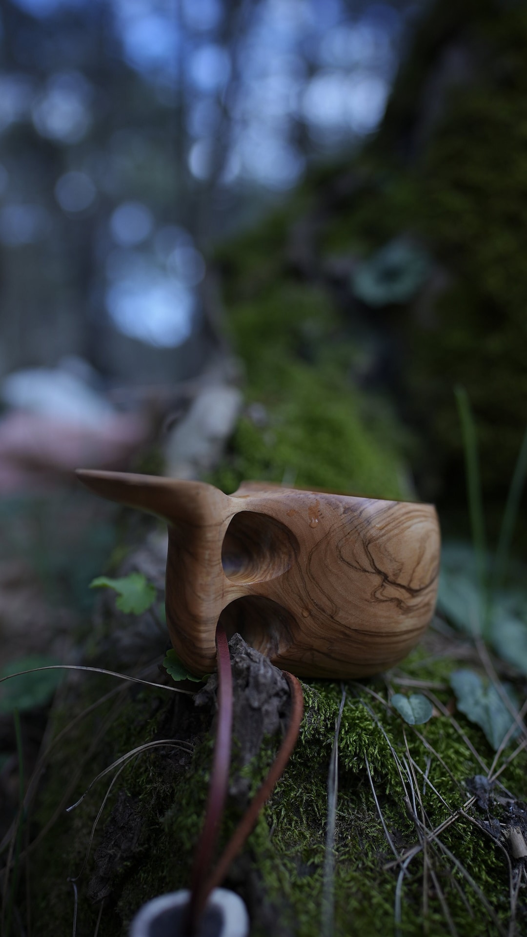 Handmade Olive Wood Kuksa, Kuksa, Wooden Mug, Bushcraft Mug, Camping ...
