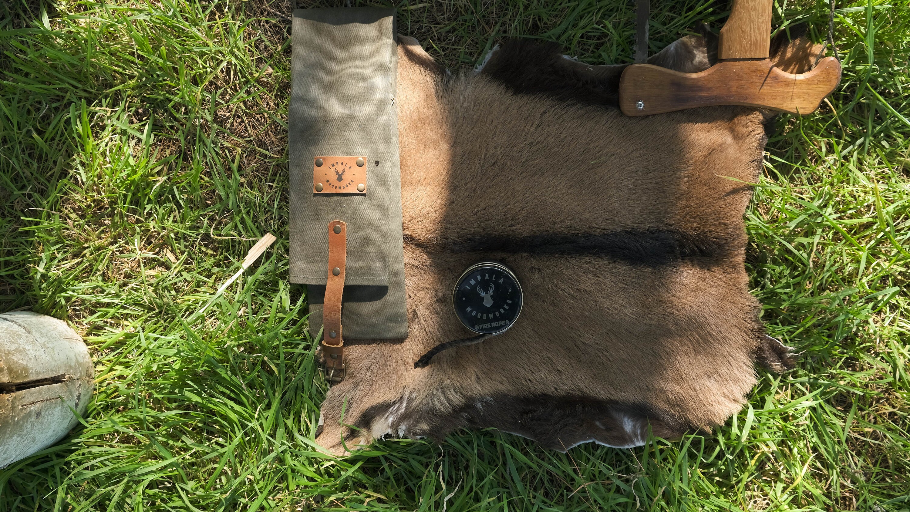 Goat Hide, Natural Goat Hide, Bushcraft Mat, Goat Fur, Sitting Mat ...