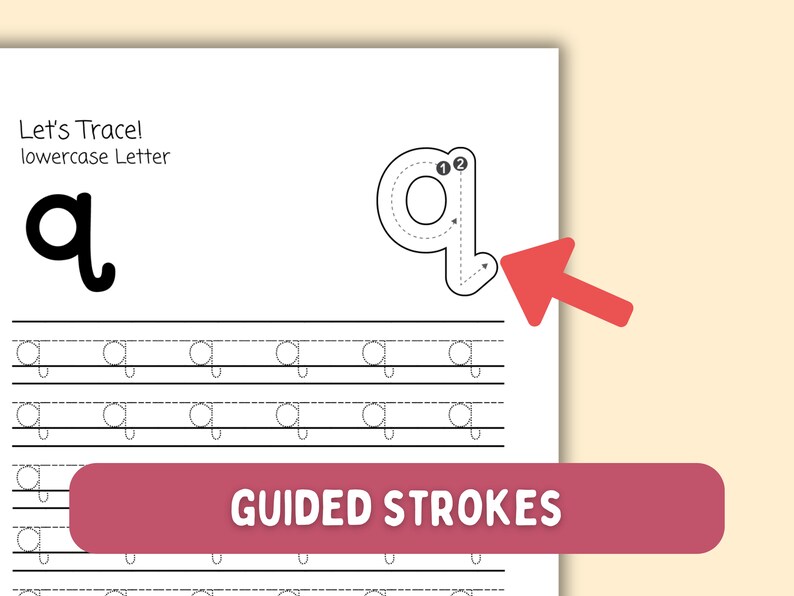 Alphabet Tracing Worksheets, Lowercase Letters, Preschool Handwriting ...
