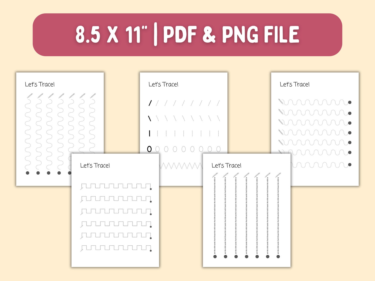 Preschool Tracing Worksheets Printable, Weather Tracing Worksheets ...
