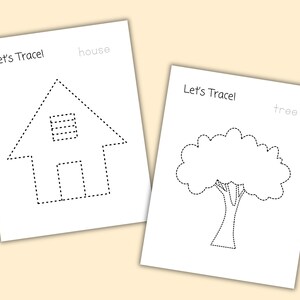 Preschool Tracing Worksheets Printable, Weather Tracing Worksheets ...