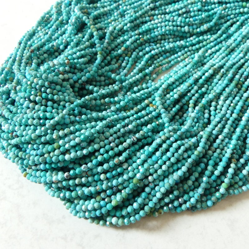 Real Turquoise Beads - Etsy