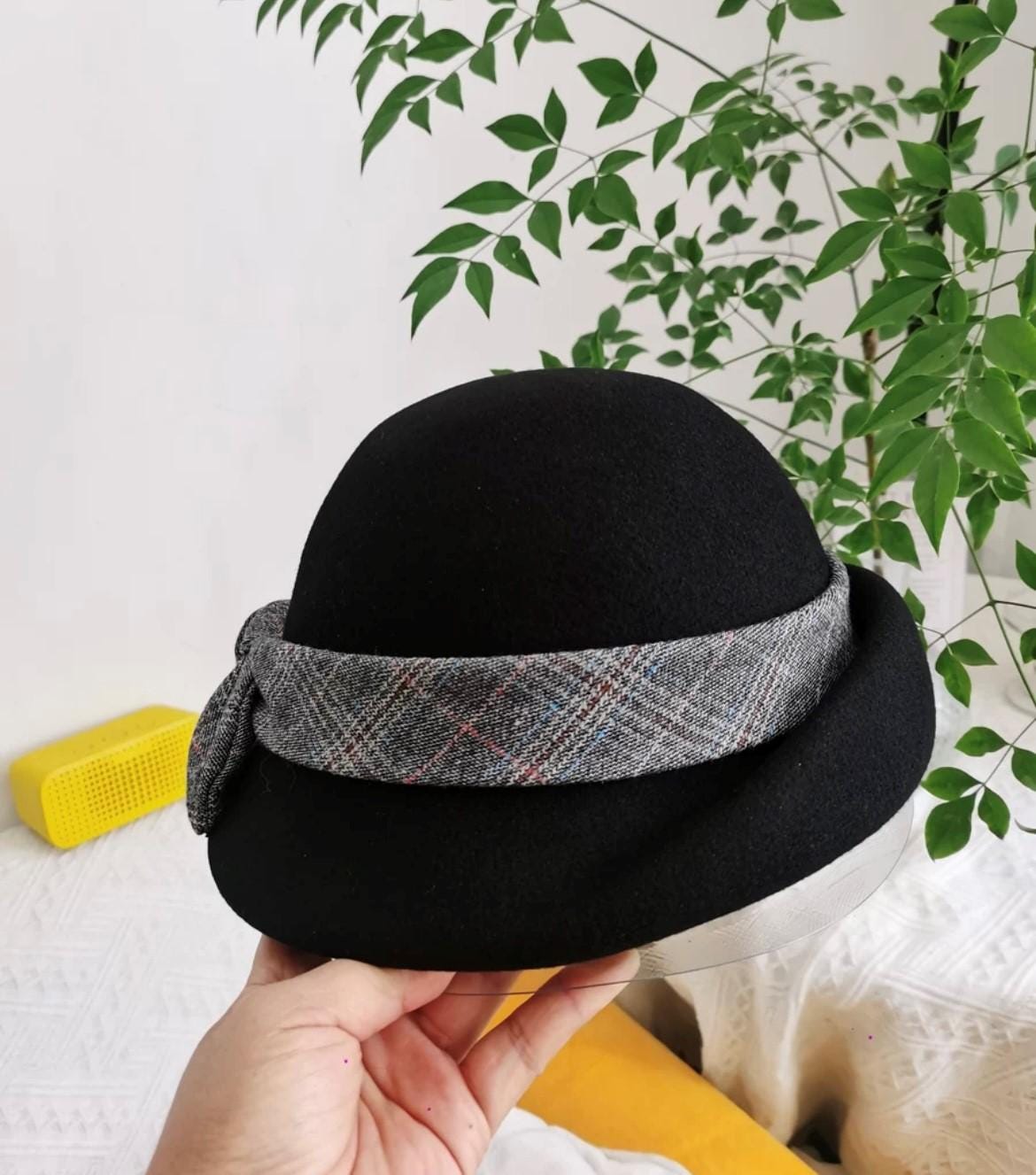 Classical French Style Wool Beret/ Winter Women Hat/ Handmade Elegant ...
