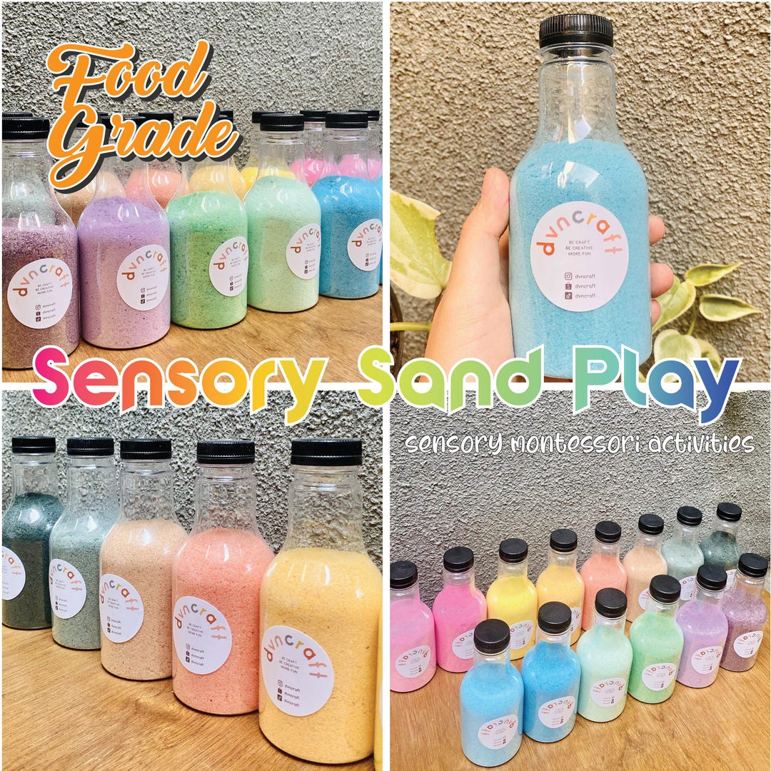 Sensory Montessori Sand Play - Activities & Benefits for Kids, Sensory ...