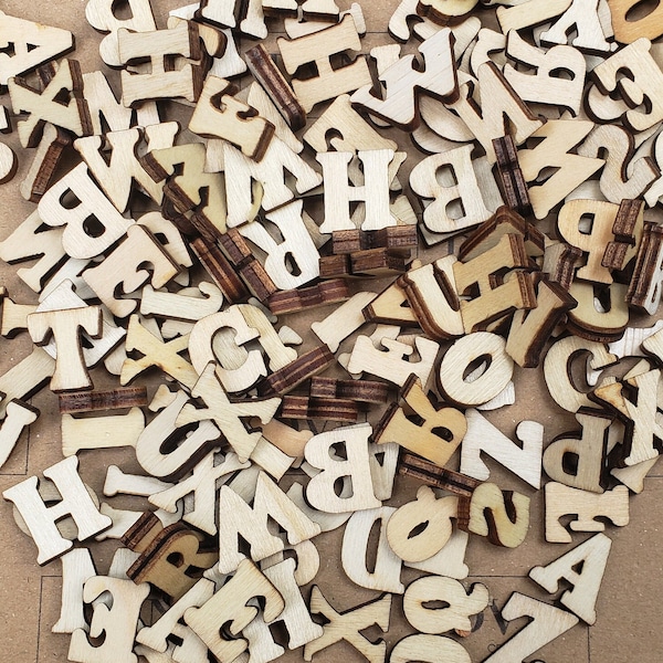 Wooden Letters - Etsy