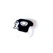Ring CALL ME Miniature Retro Telephone Ring Black Handmade by the ...