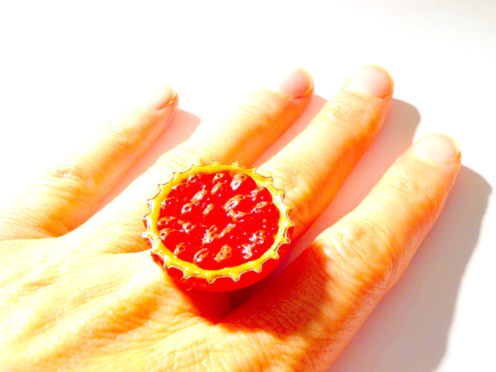 Ring FREE as a STRAWBERRY Made to Order Miniature - Etsy