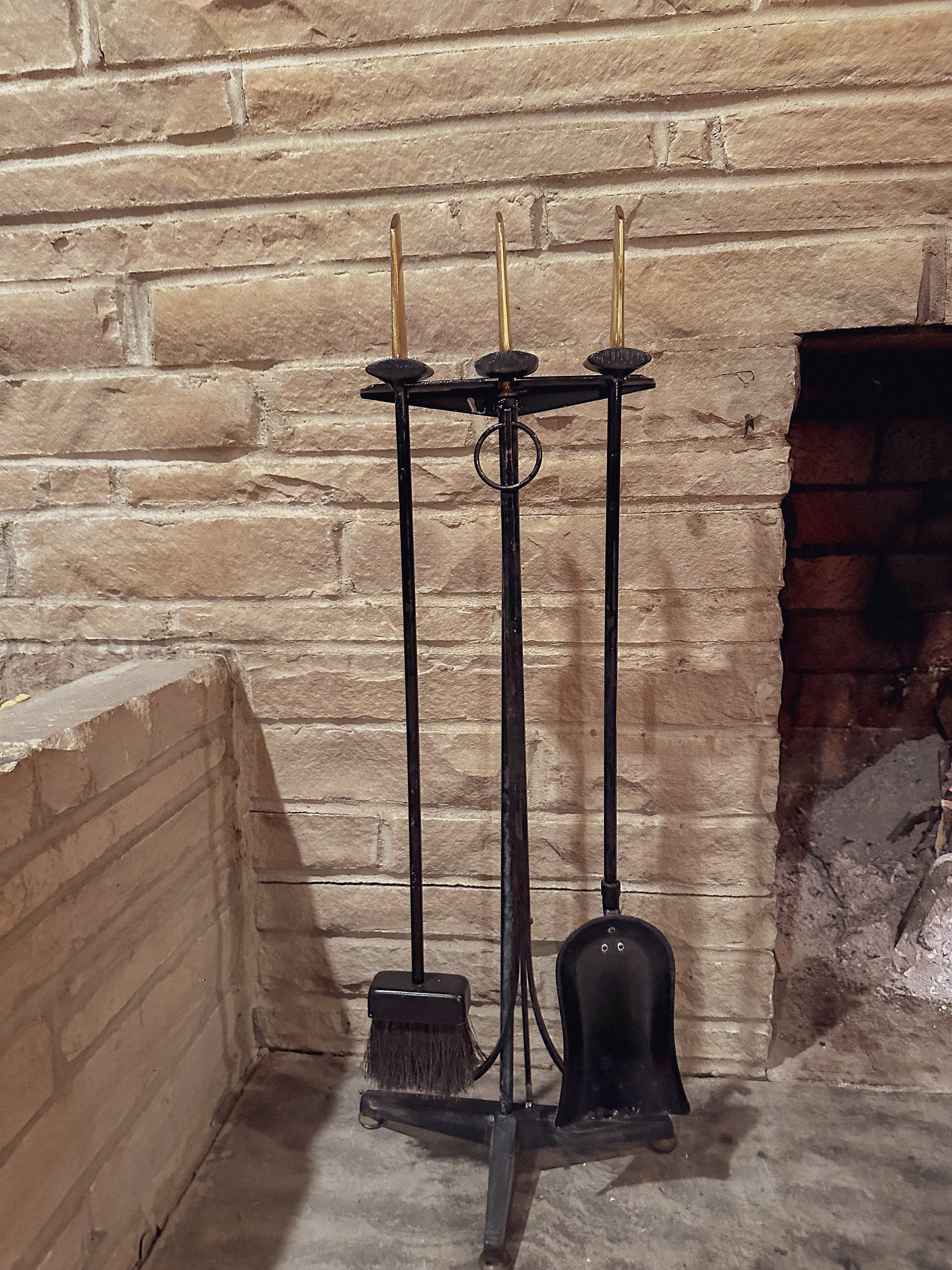 Donald Deskey Midcentury Modern Vintage Fireplace Tools Set - Etsy