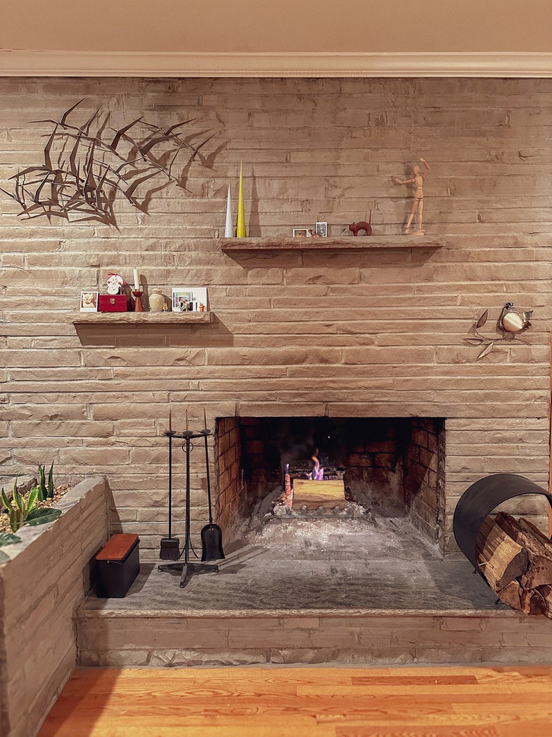 Donald Deskey Midcentury Modern Vintage Fireplace Tools Set - Etsy