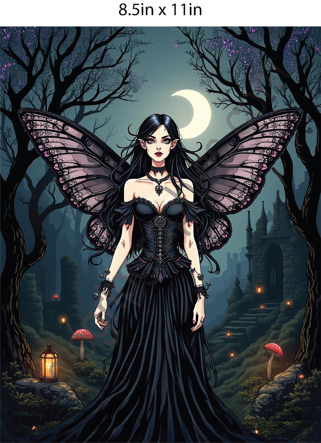 Poster, Gothic, Gothic Fairy, Goth, Fairy, Dark Fairy, Gothic Theme ...