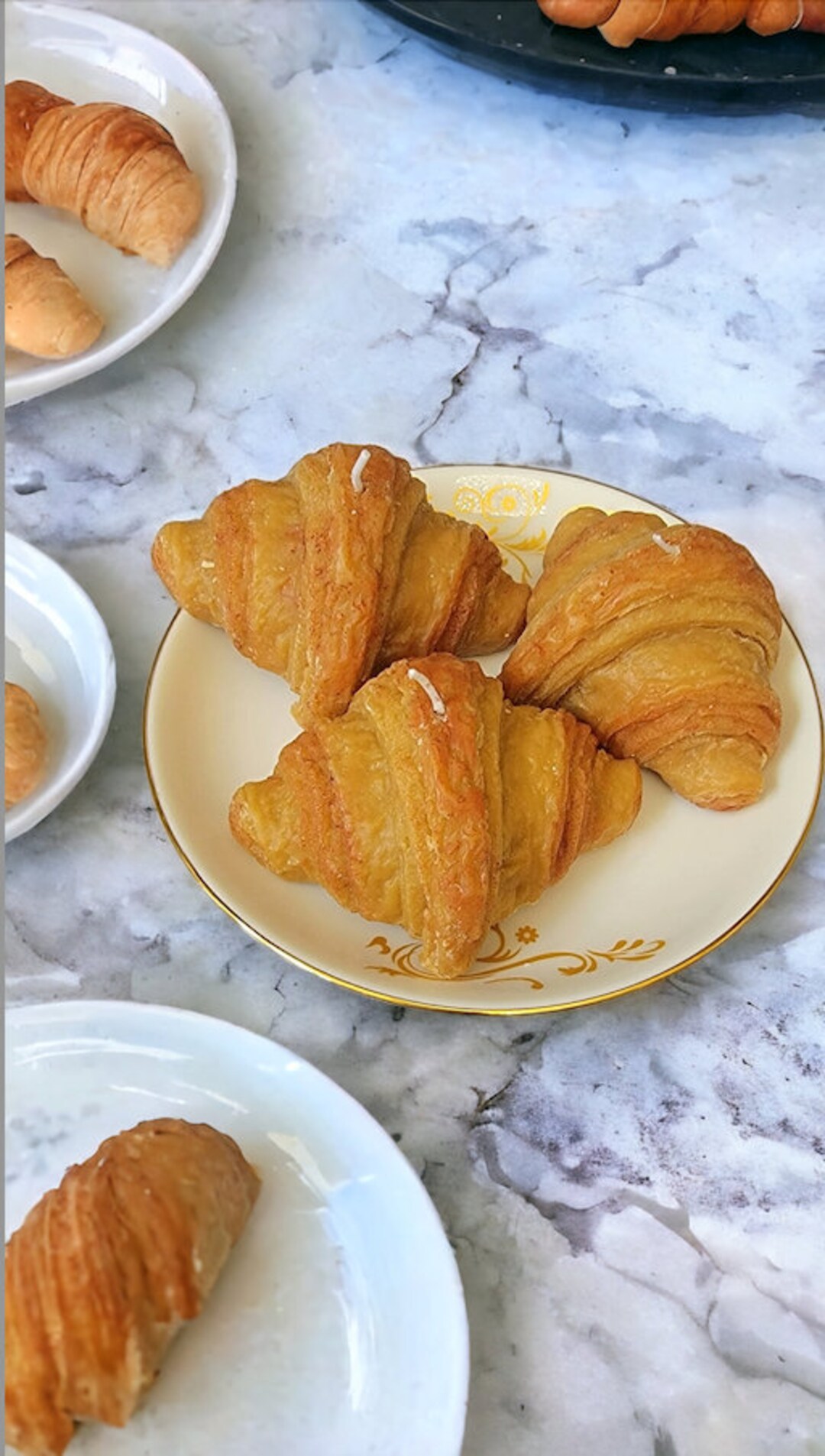 Croissant Candle, High Tea, Birthday Gift, Bridesmaid, Dessert Candle ...