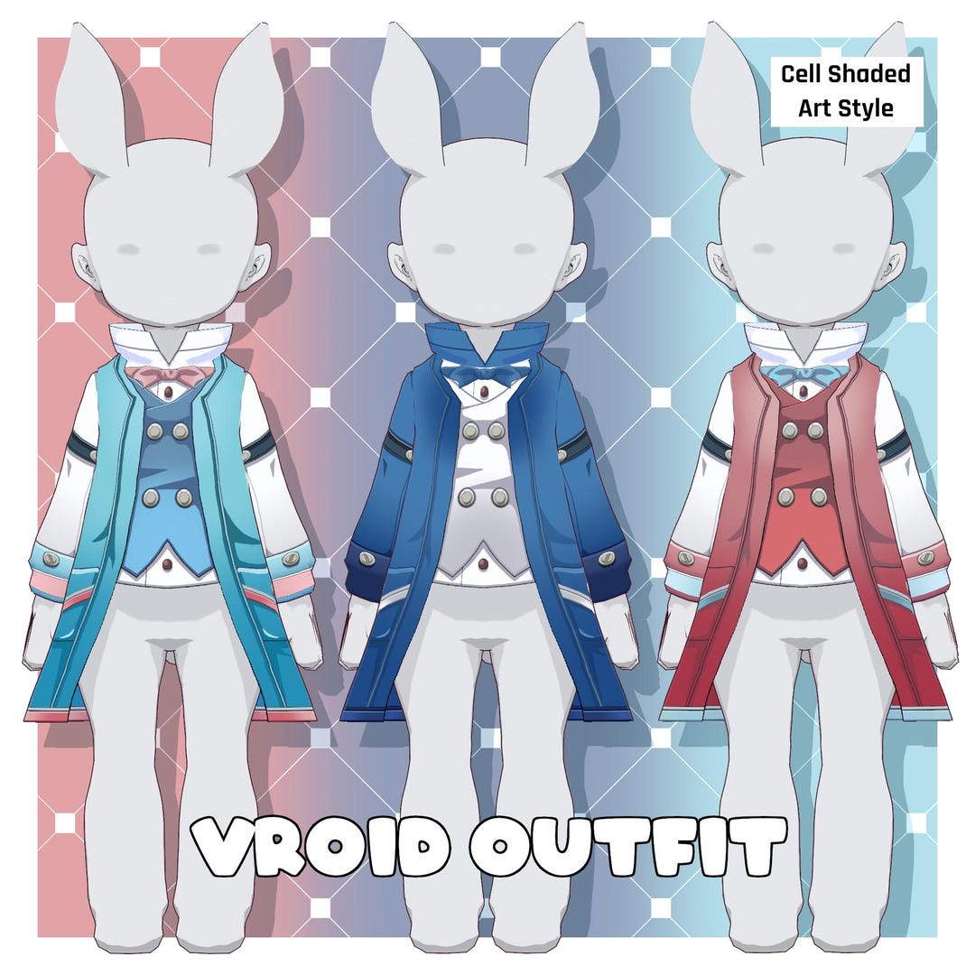 Vroid Outfit/衣装 Melusine Jackets Genshin Impact - Etsy