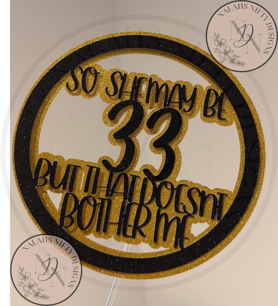 Busted - Cake Topper - Etsy