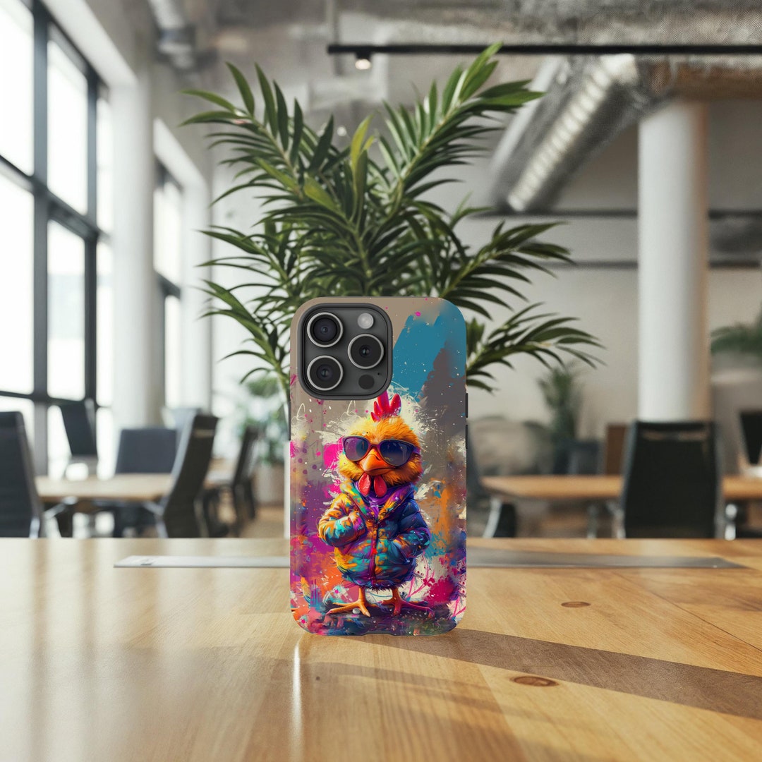 Hip Chicken Drip iPhone Case Cute Bright for iPhone 16 15 14 13 12 11 ...