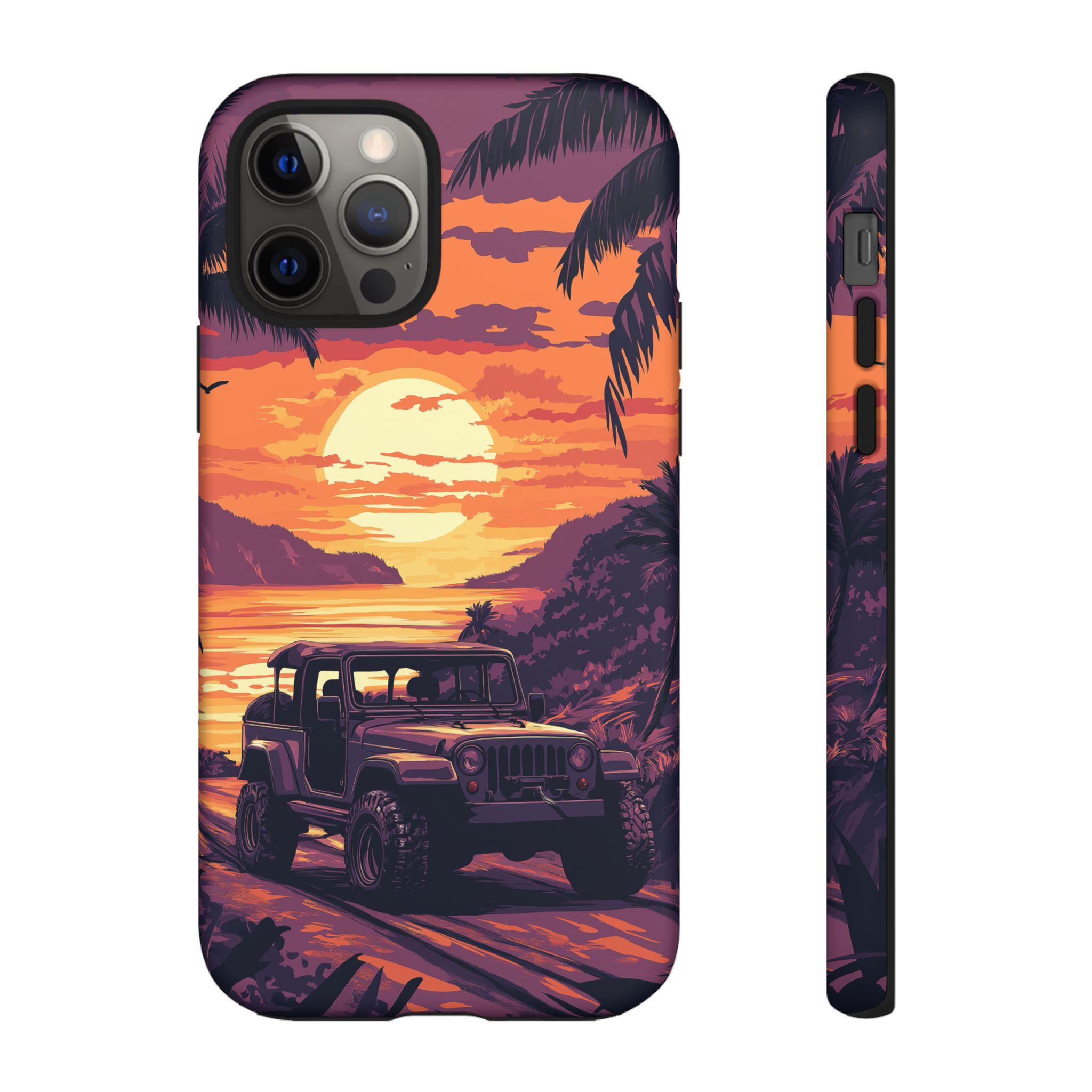 4x4 Jeeper Inspired Paradise Trail iPhone Case Cute Bright for iPhone ...