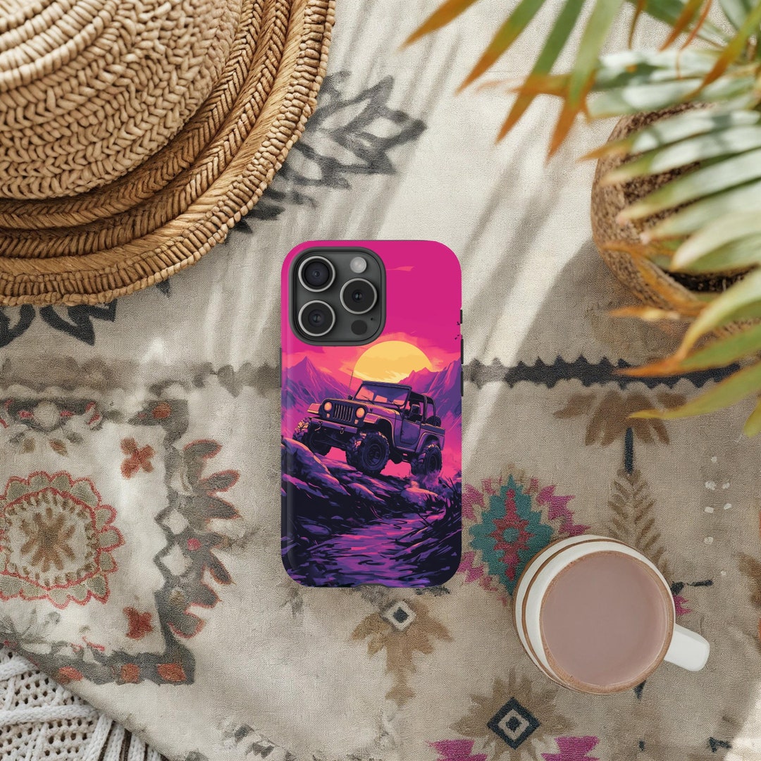 Retro 4x4 Jeeper Inspired Off-road iPhone Case Cute Bright for iPhone ...