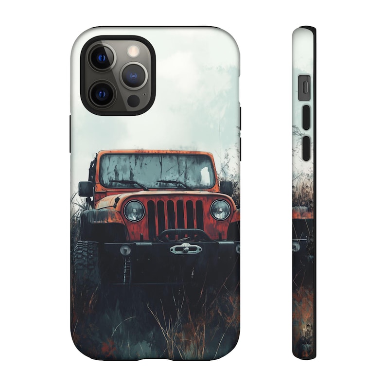 Orange Jeeper Inspired 4x4 Off-road iPhone Case Cute Bright for iPhone ...
