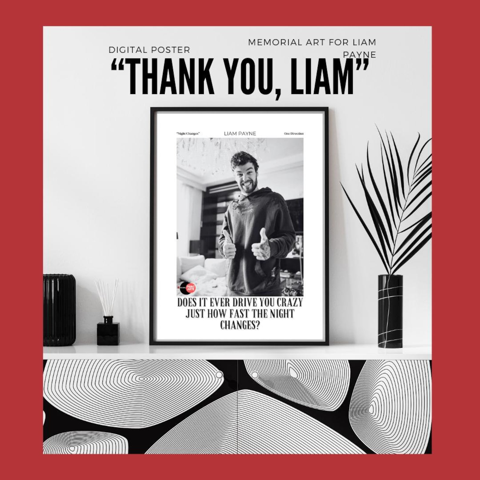 Liam Payne| One Direction | Poster Art | Digital Prints | Typography ...