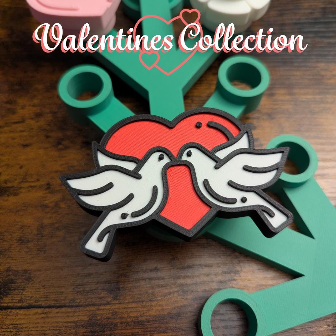 Doves - Valentines Collection for Giant Lego-inspired Wreath - Etsy