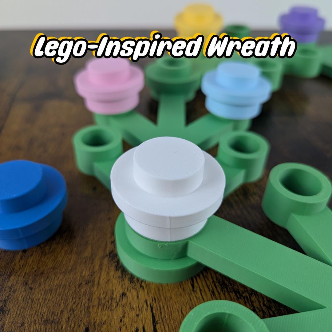 Stud Piece for Giant Lego-inspired Wreath - Etsy