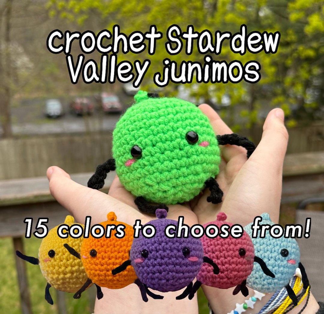 Crochet Stardew Valley Junimo Plushie - Etsy