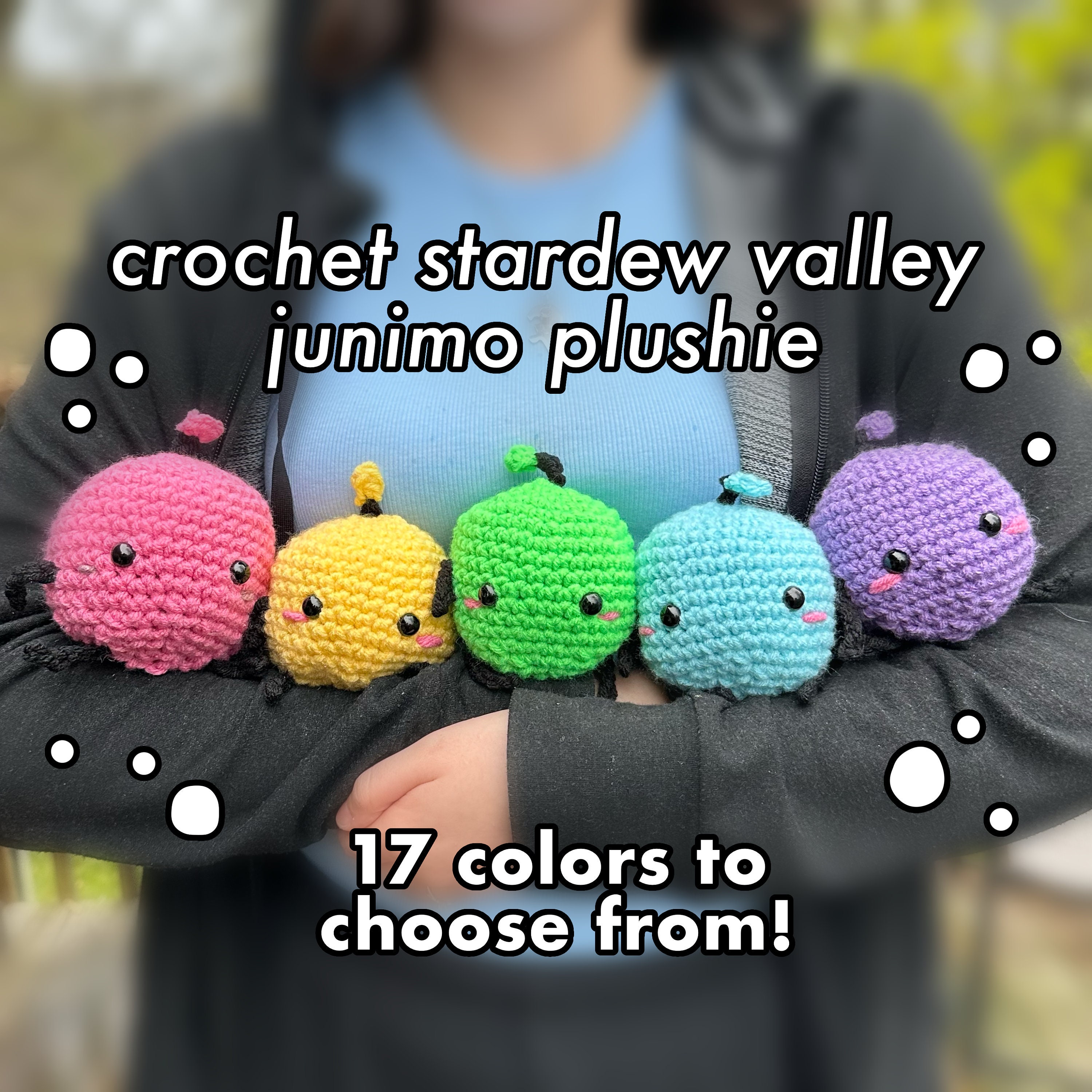 Crochet Stardew Valley Junimo Plushie - Etsy