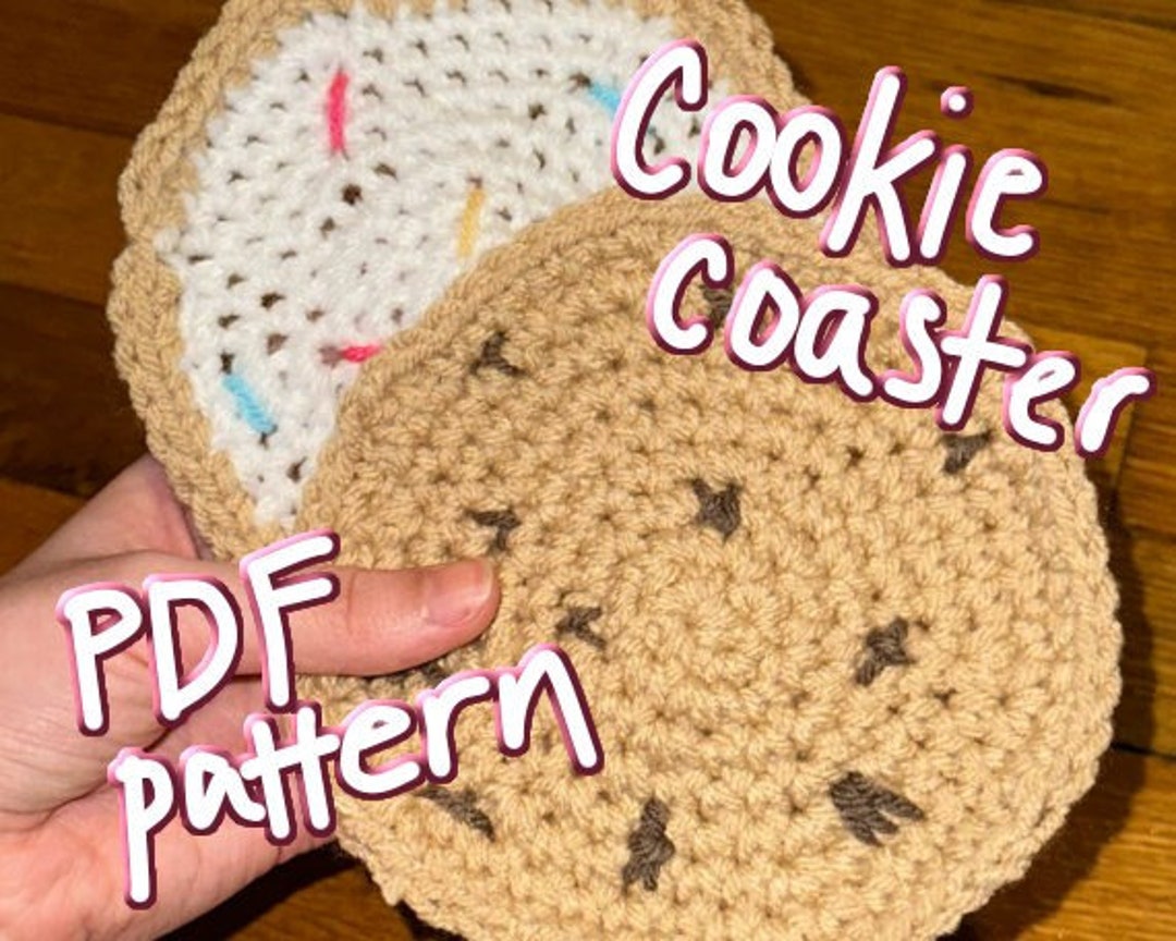 Crochet Cookie Coaster PDF Pattern - Etsy