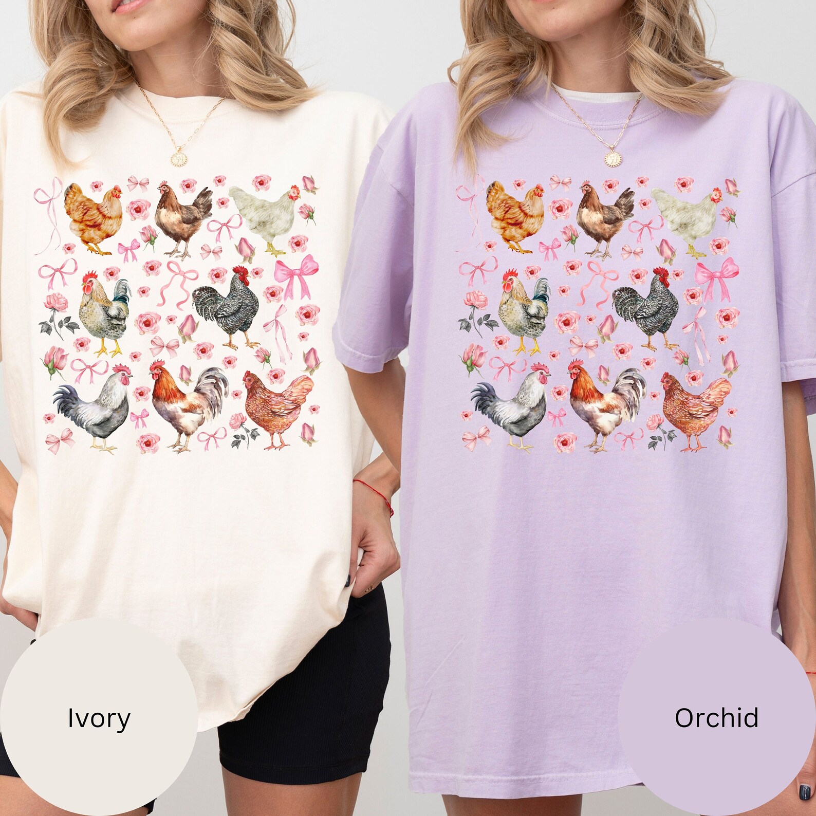 Coquette Shirt, Coquette Shirt for Women, Coquette Chicken Shirt ...