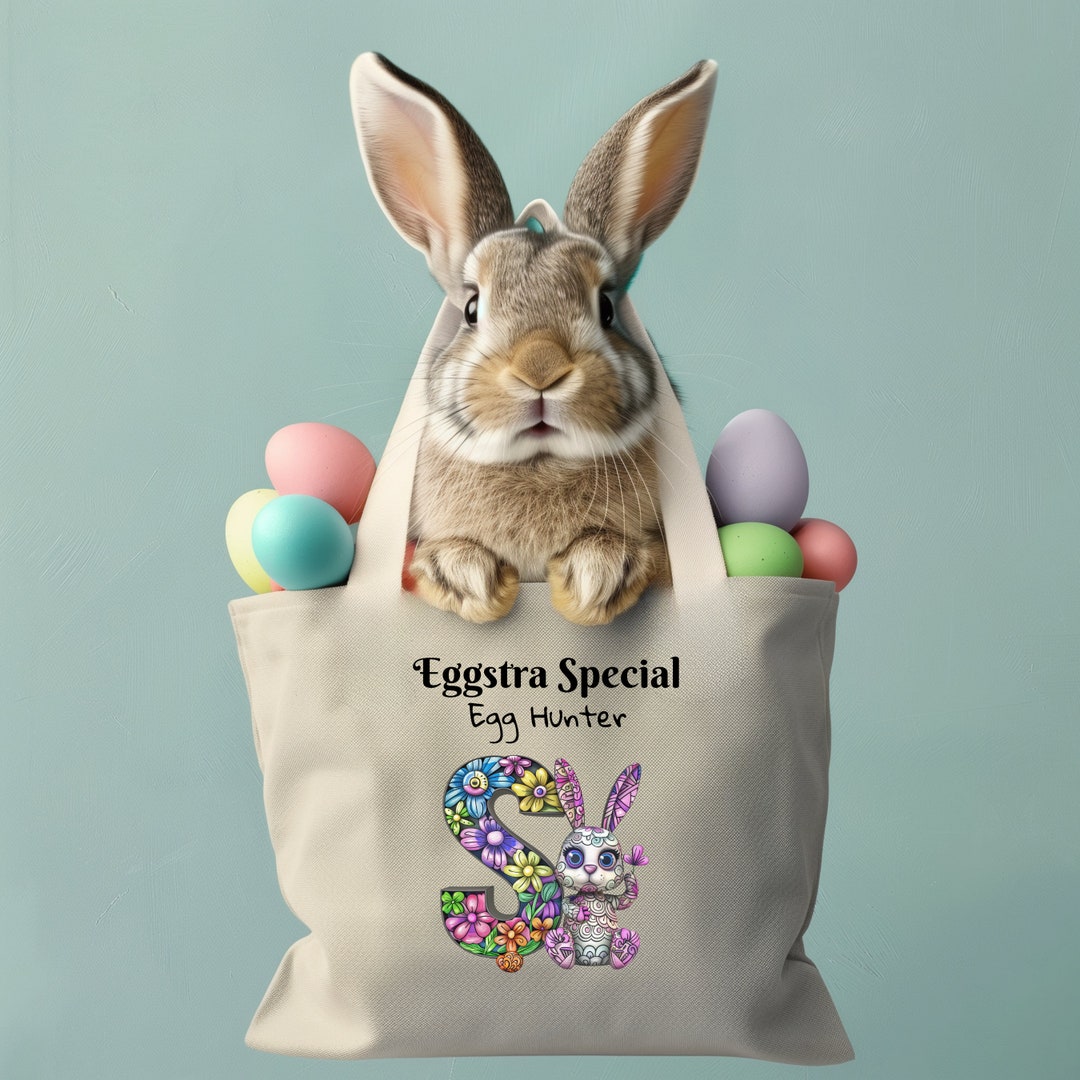S, Eggstra Special Easter Bag, Easter Bag, Easter Egg Bag, Easter Hunt ...