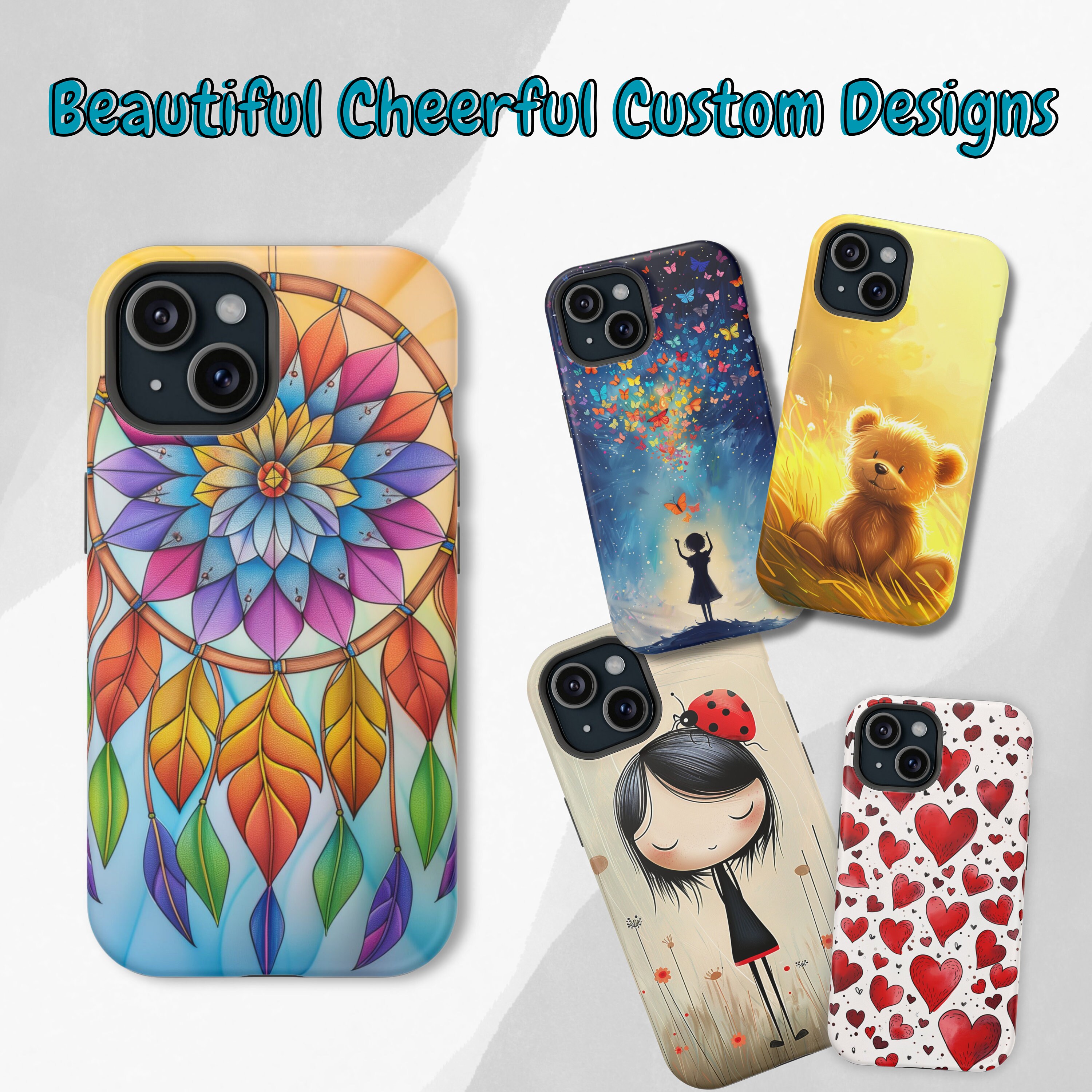 Colorful Dreamcatcher Magsafe iPhone Case Custom Design Sublimation ...