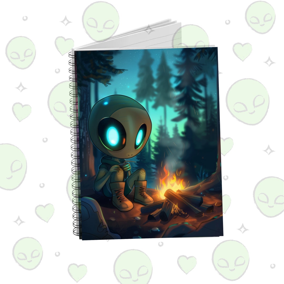 Supernatural Alien UFO Outer Space Motivational Camping Small Tracker ...