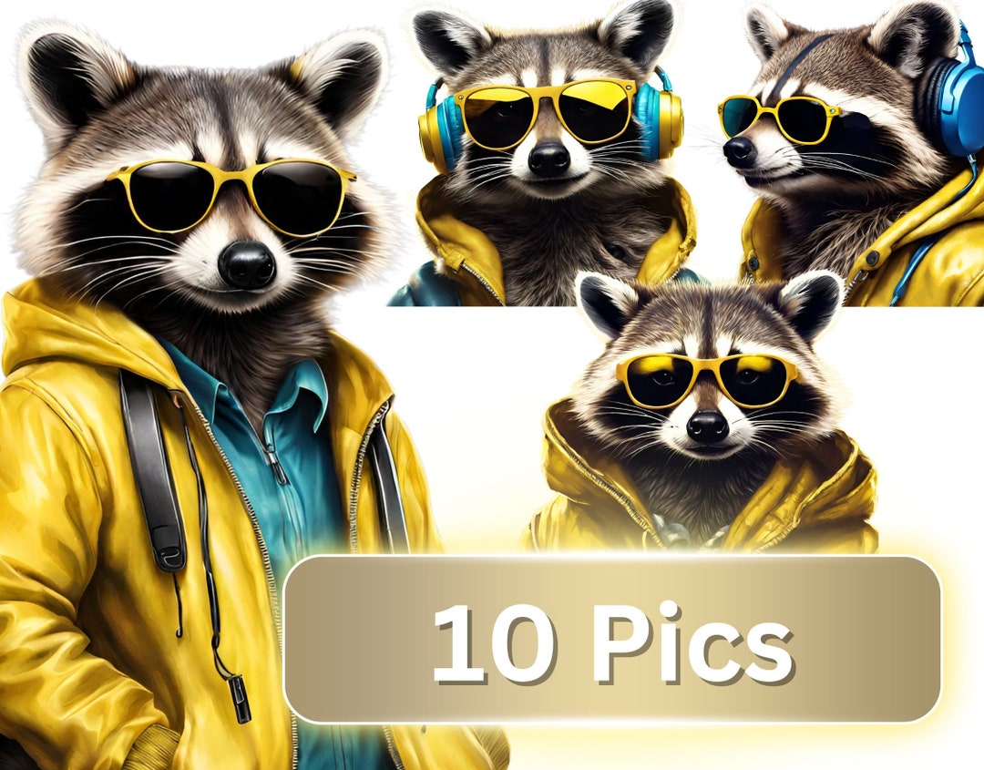 Racoon Clipart Racoon Images Yellow Jacket Animal Clipart Clipart ...