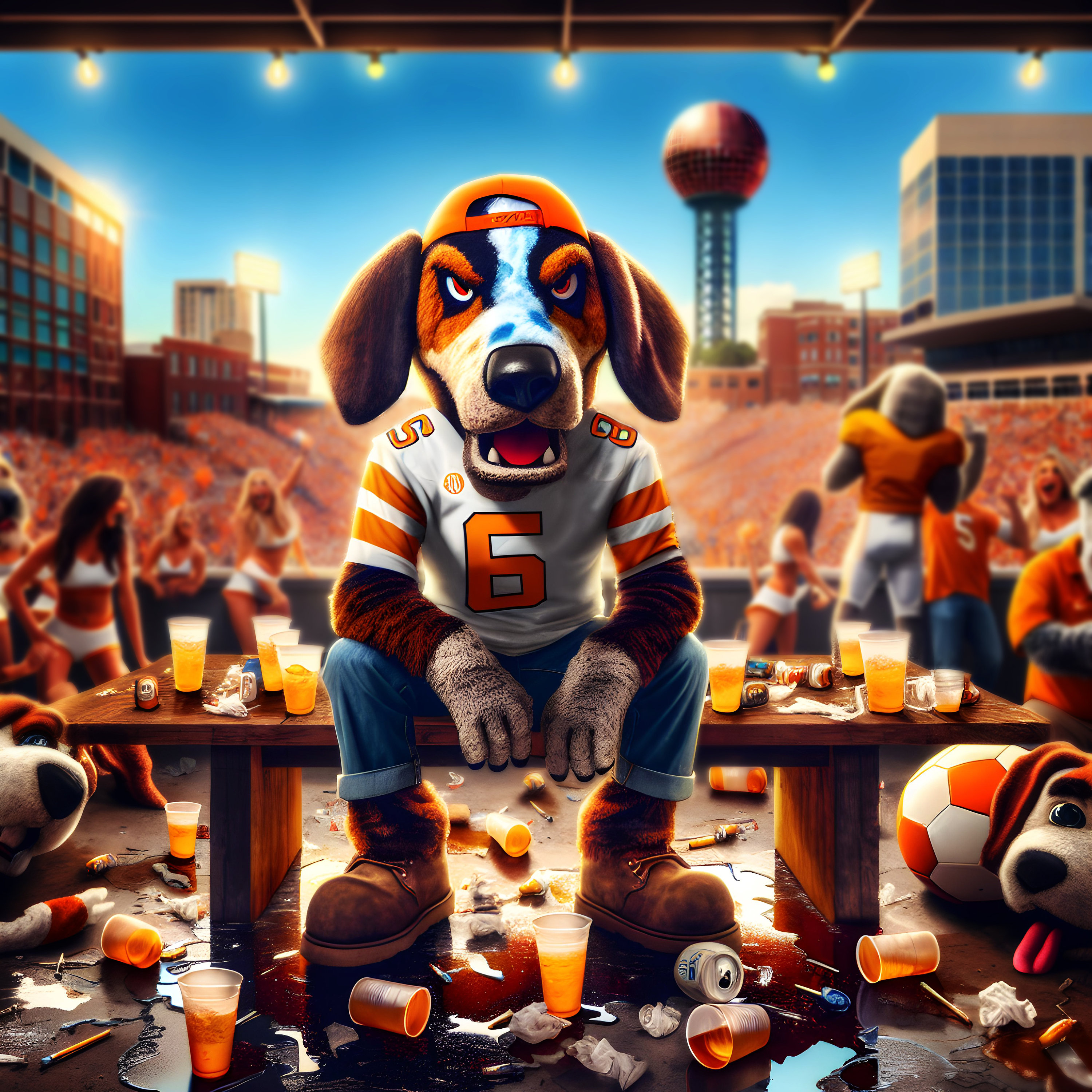 University of Tennessee, Smoky the Dog, UT, Orange and White, Tennessee ...