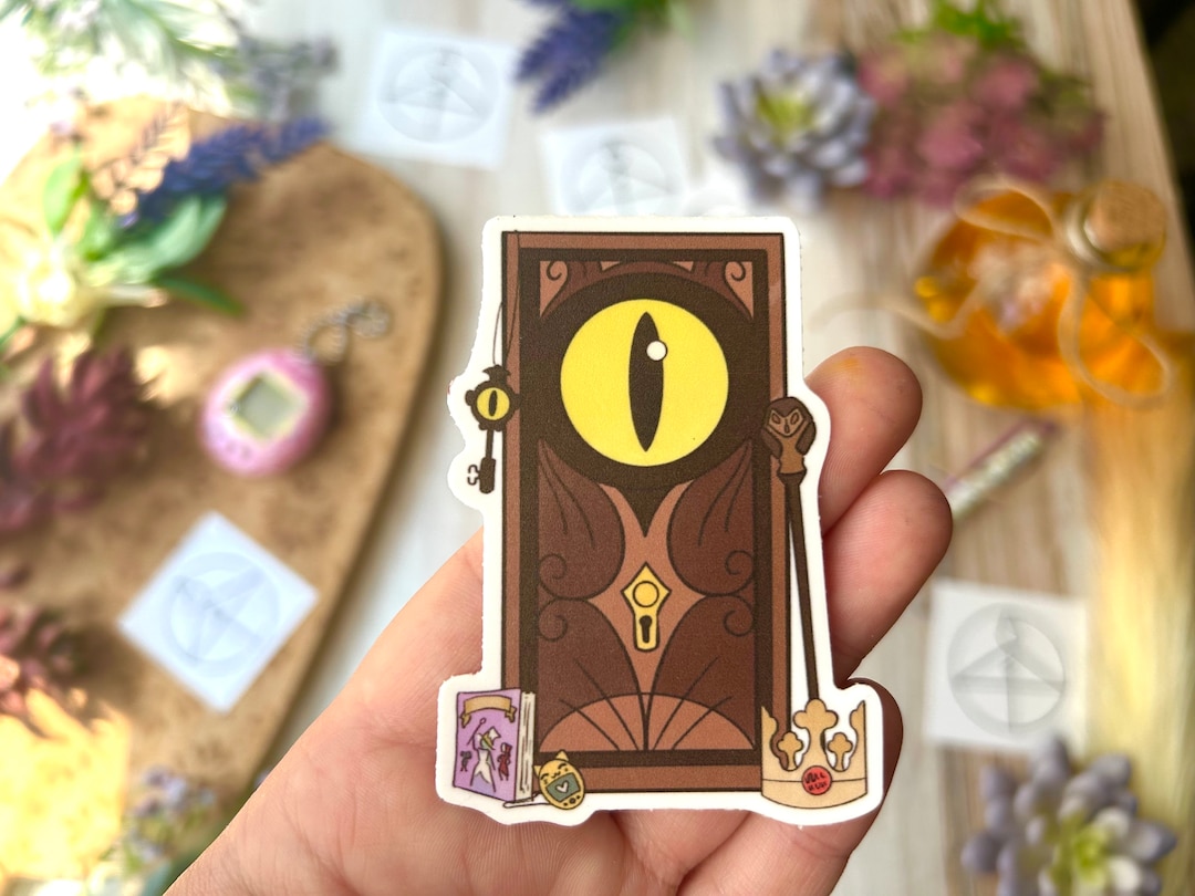 Owl House Portal Door Staff Key Boiling Ilse Witch Cottage Core Fantasy ...