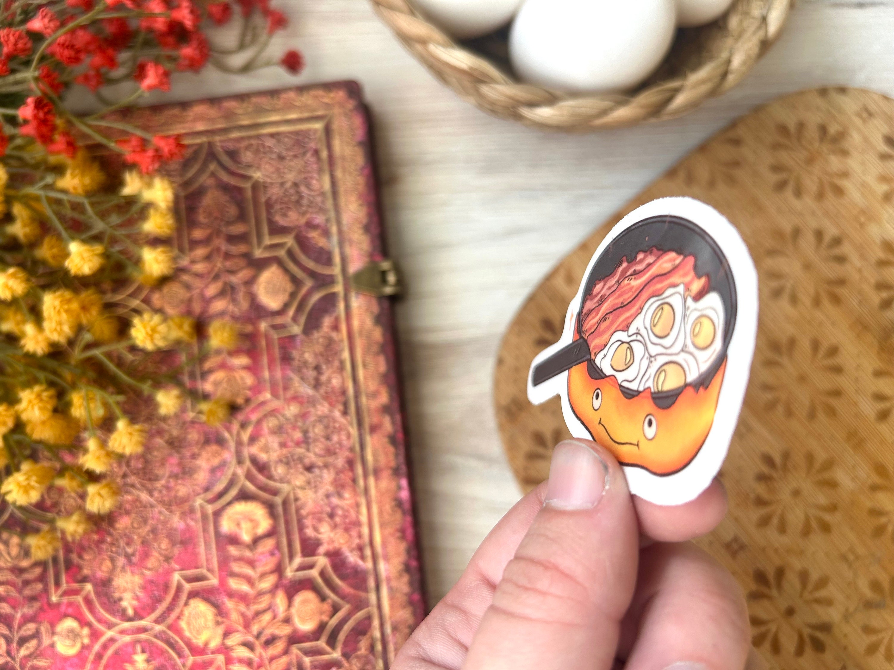 Calcifer Fire Demon Howl’s Moving Castle Studio Ghibli Waterproof ...