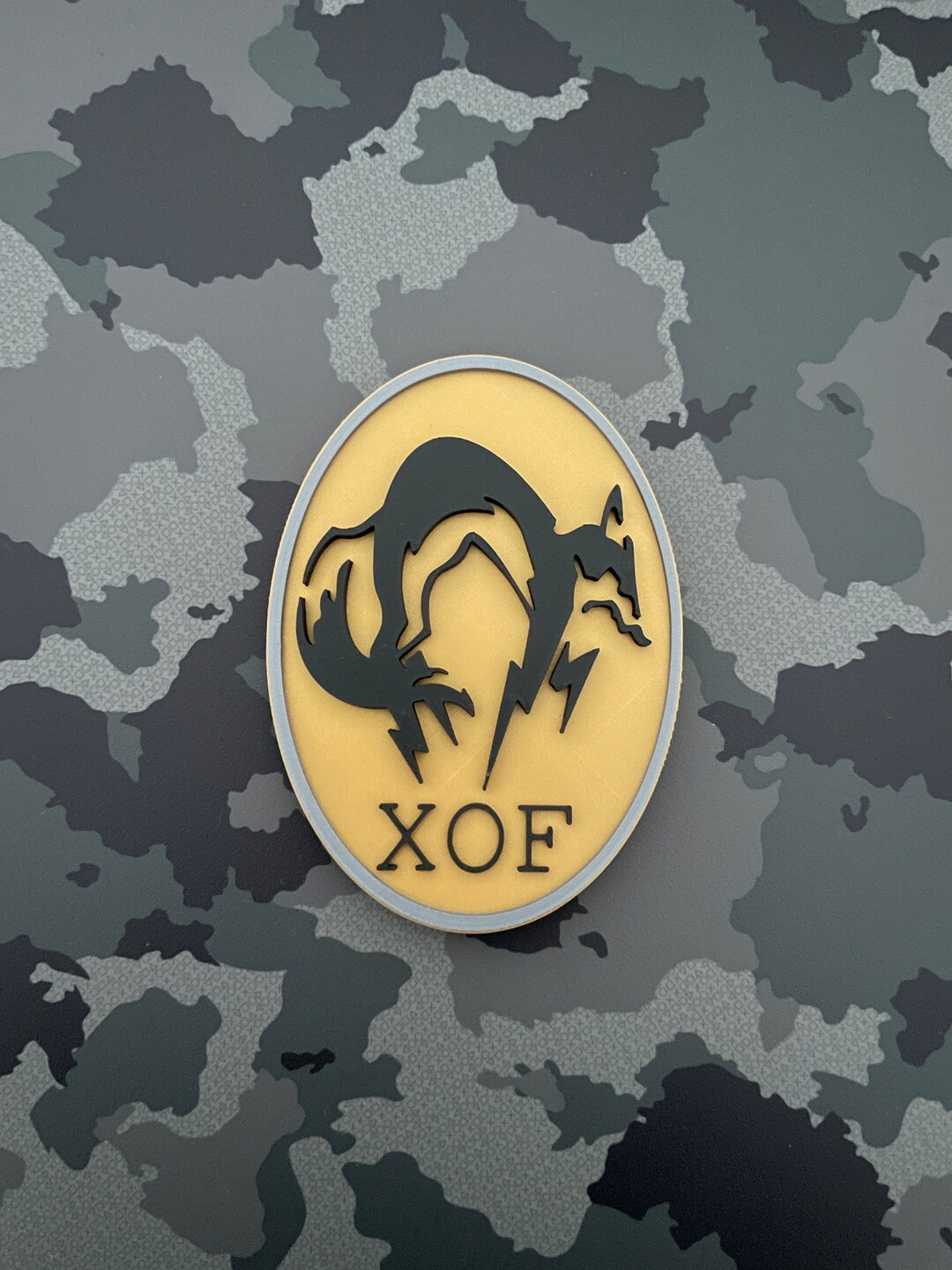 Metal Gear Solid - Magnes Z Emblematem XOF - Etsy