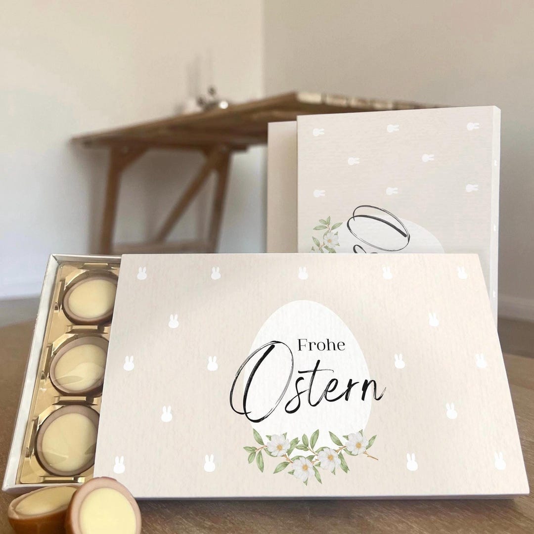 Easter Gift Wrapper for Toffifee 125g – PDF Print Template – DIY Easter ...