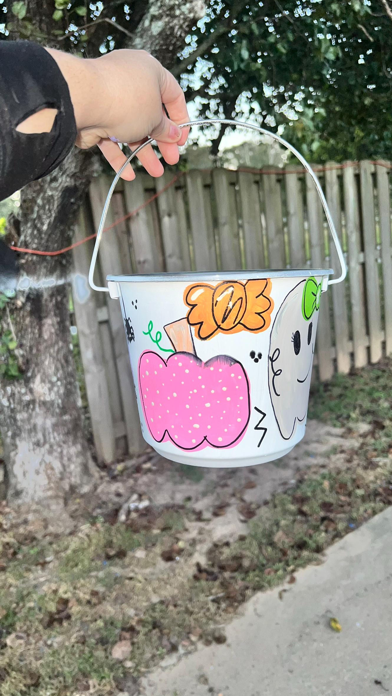 Stainless Steel Buckets/galvanized Buckets/custom Hand Painted Buckets ...