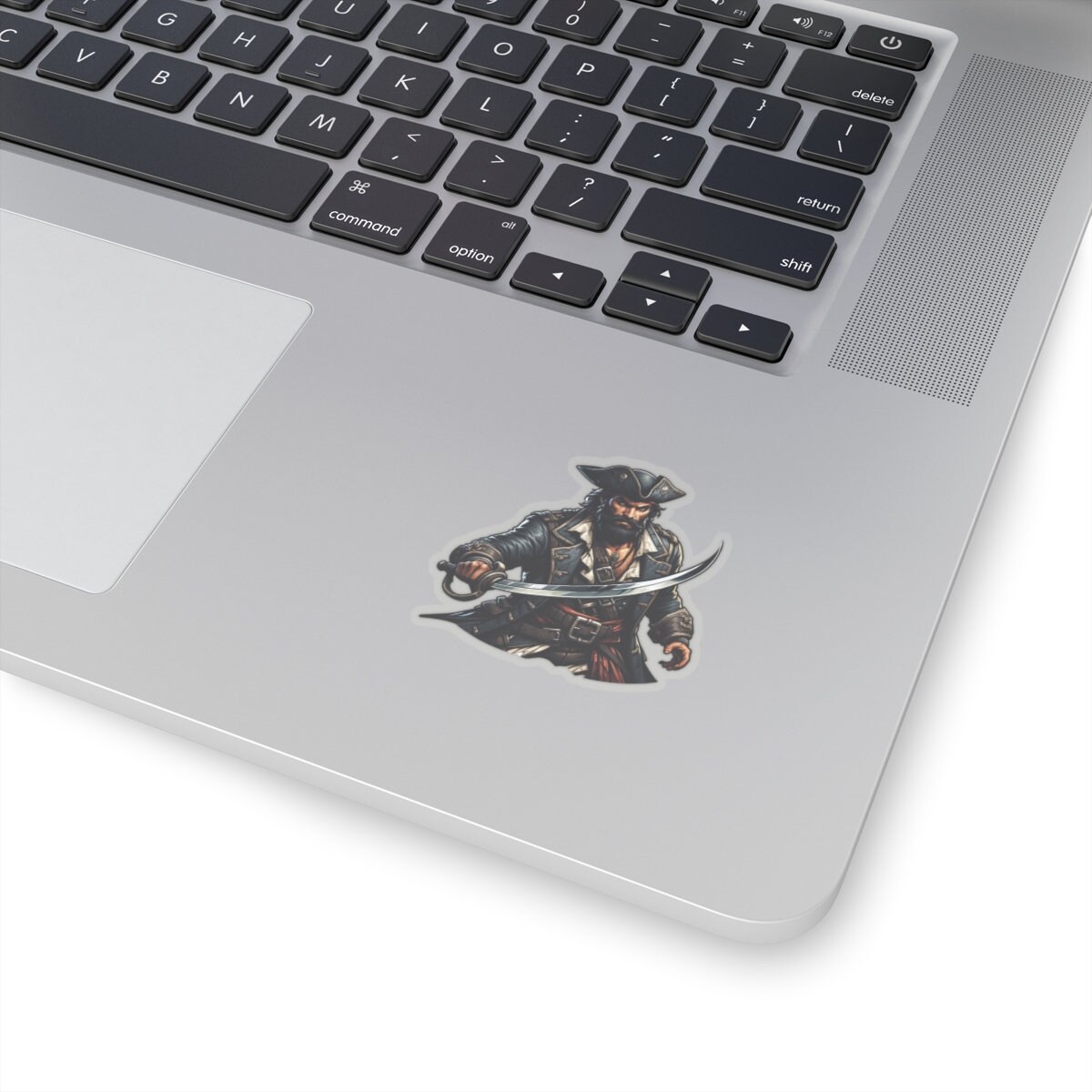 Male Pirate 7(vinyl Sticker, Vinyl Decal, Laptop, Tumbler, Notebook ...