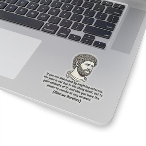 Marcus Aurelius 5 (vinyl Sticker, Vinyl Decal, Laptop, Tumbler ...