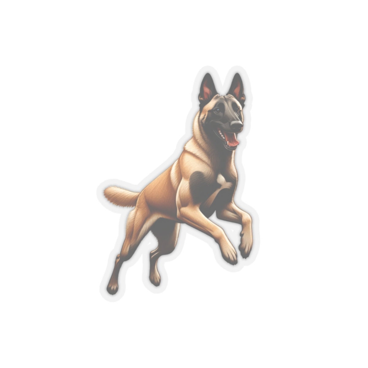 Belgian Malinois 3 vinyl Sticker, Vinyl Decal, Laptop, Tumbler ...