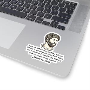 Marcus Aurelius 5 (vinyl Sticker, Vinyl Decal, Laptop, Tumbler ...